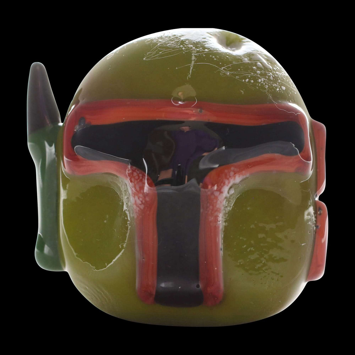 Boba Fett Glass Hand Pipe by Chameleon Glass
